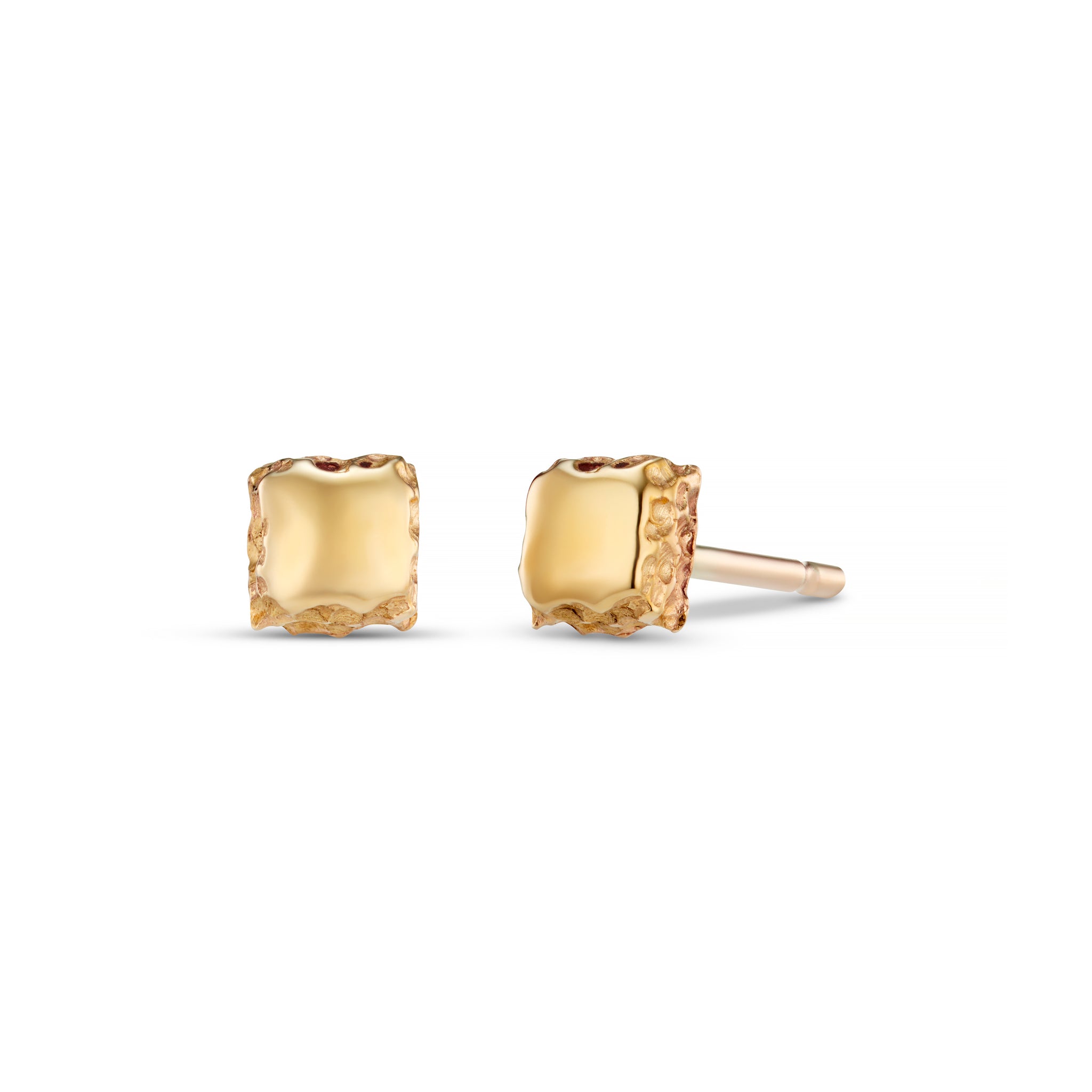 Little Things 9ct Gold Trinity Studs | Jeremy Hoye Jewellery