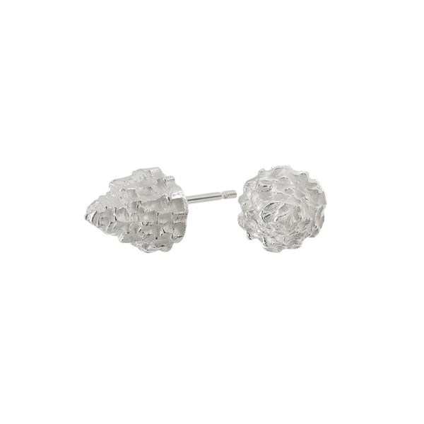 Luna Silver Cone Stud Earrings | Jeremy Hoye Jewellery