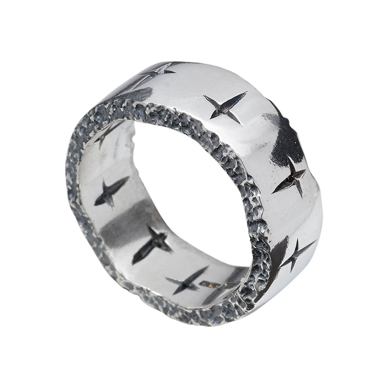 Trinity Silver 8mm Ring | Jeremy Hoye Jewellery