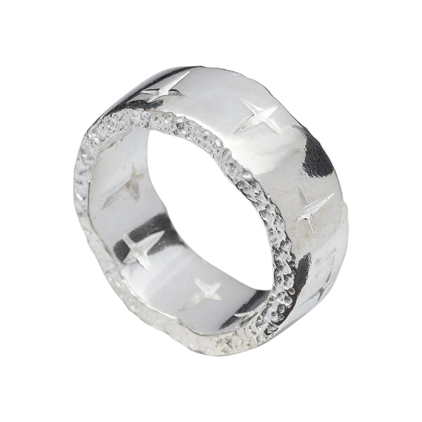 Trinity Silver 8mm Ring | Jeremy Hoye Jewellery
