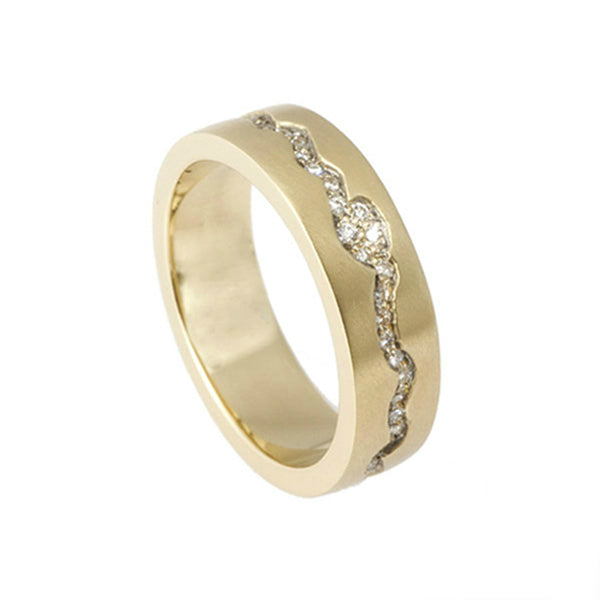 Blitz 18ct Yellow Gold Diamond Ring | Jeremy Hoye Jewellery